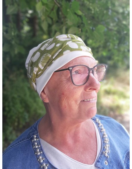 Foulards chimio imprimé - collection Perles & Dentelles